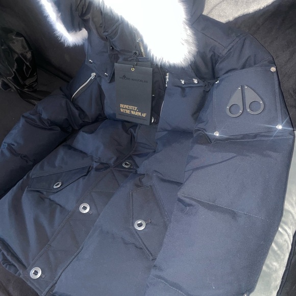 Moose Knuckles | Jackets & Coats | Moose Knuckles Navy Puffer Jacket ...